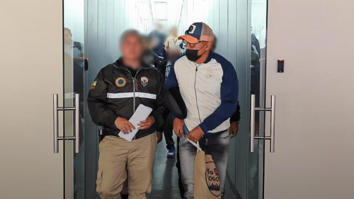 Dalton Narváez llegó a Guayaquil tras ser capturado en Bogotá, Colombia ...
