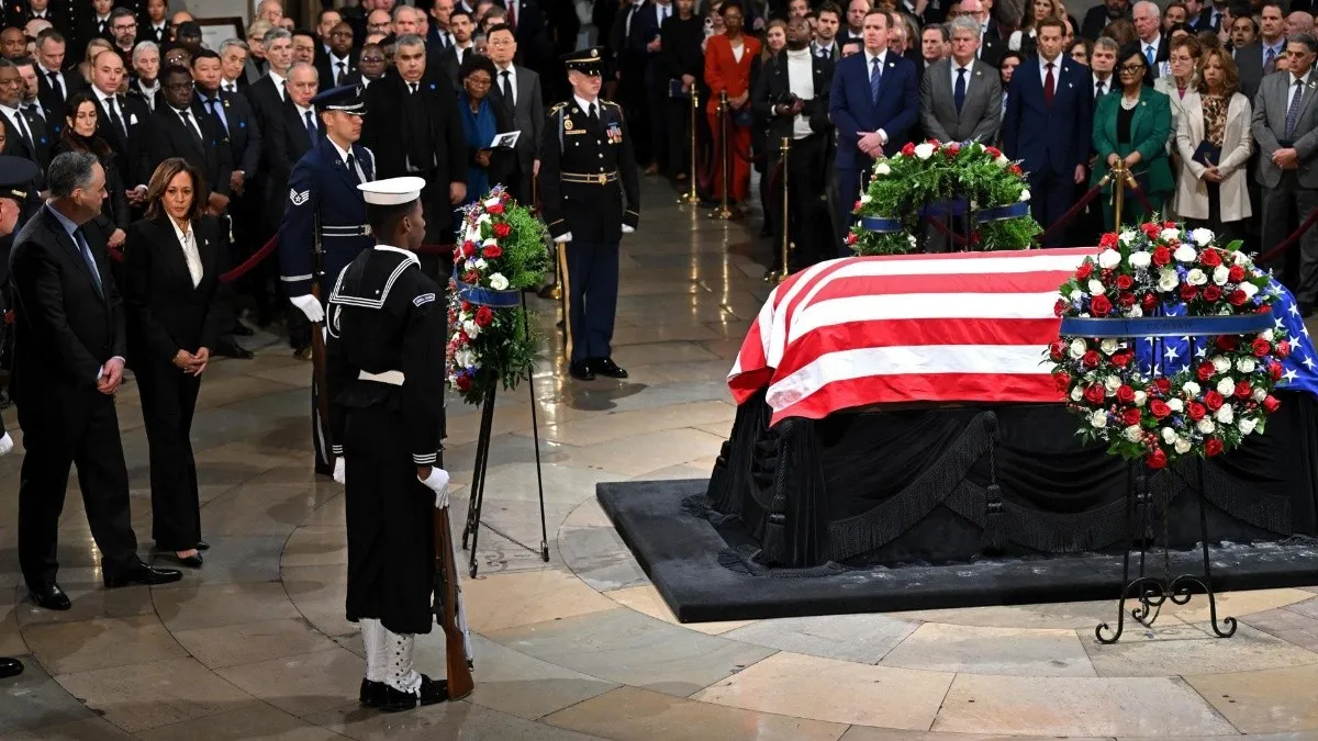 El féretro de Jimmy Carter recibe un emotivo homenaje en el Capitolio ...