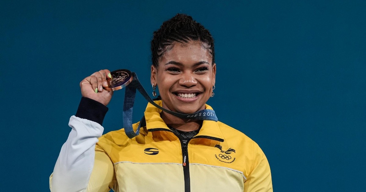 La pesista Angie Palacios anuncia su embarazo y pone pausa a su carrera ...