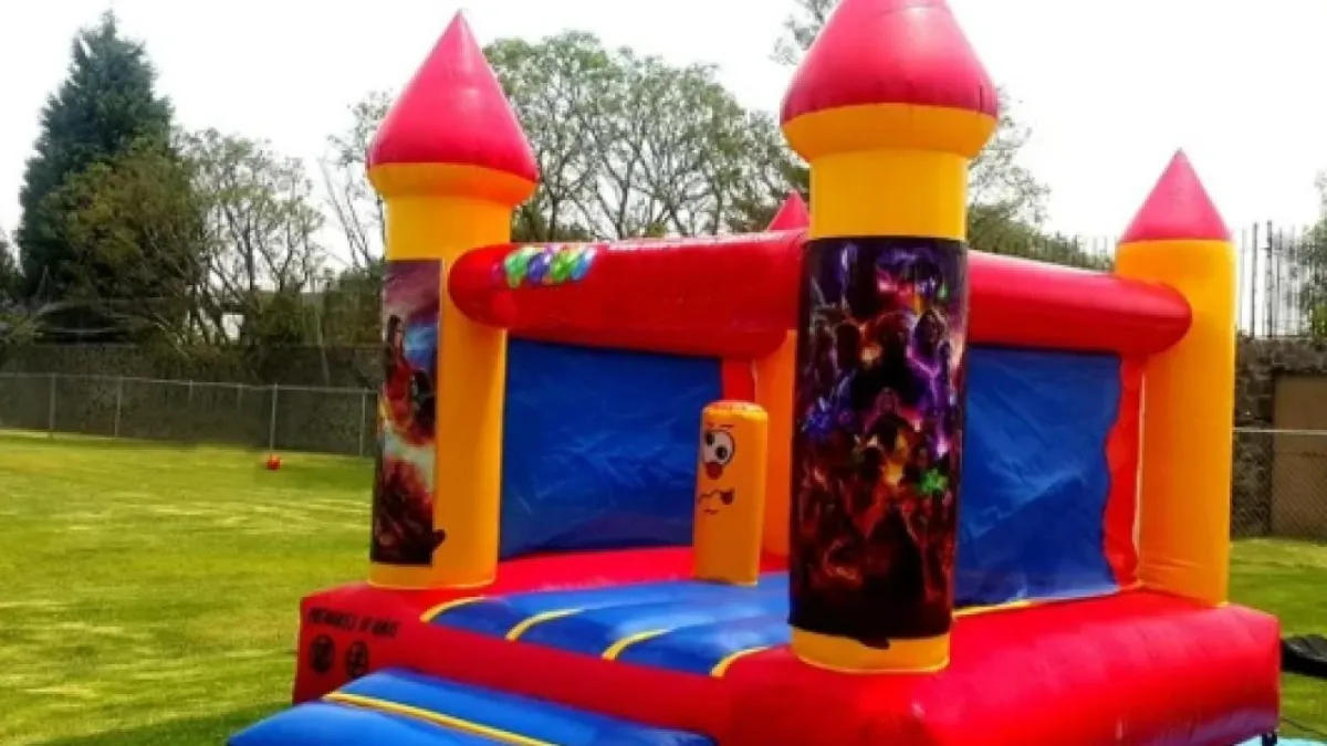 Castillo inflable sale volando con niños adentro en Sudáfrica | Ecuavisa