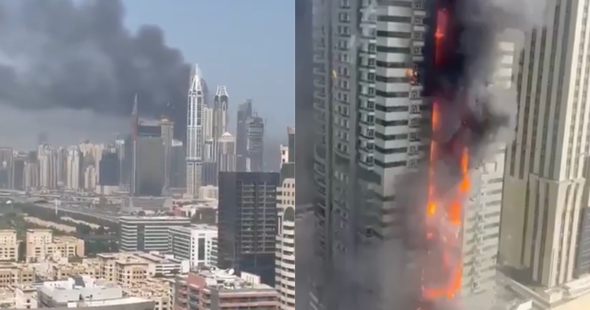 Video | Casi 4 000 personas evacuadas por un incendio en un rascacielos ...