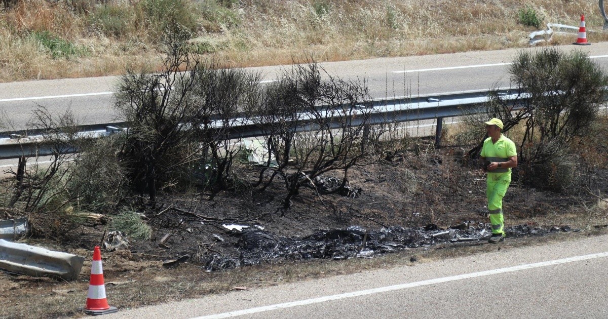 Así quedó el auto de Diogo Jota, luego del fatal accidente en el que ...
