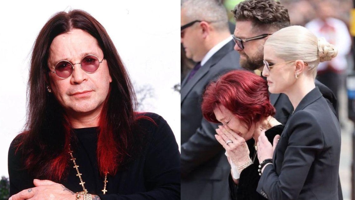 Sharon Osbourne rompe en llanto en el emotivo funeral del Príncipe de ...