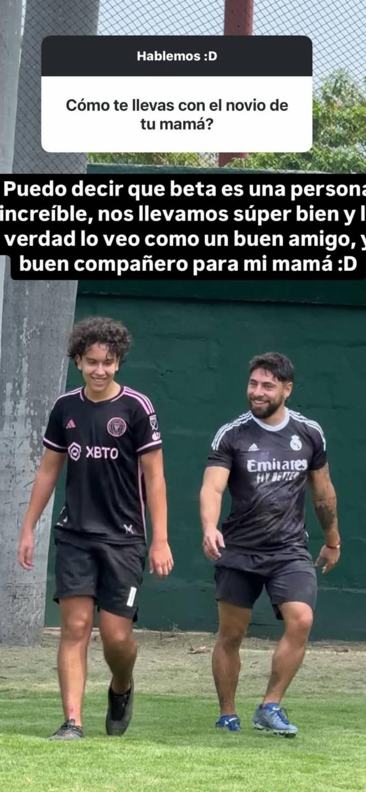 El hijo de Alejandra Jaramillo contó cómo es su relación con Beta Mejía ...