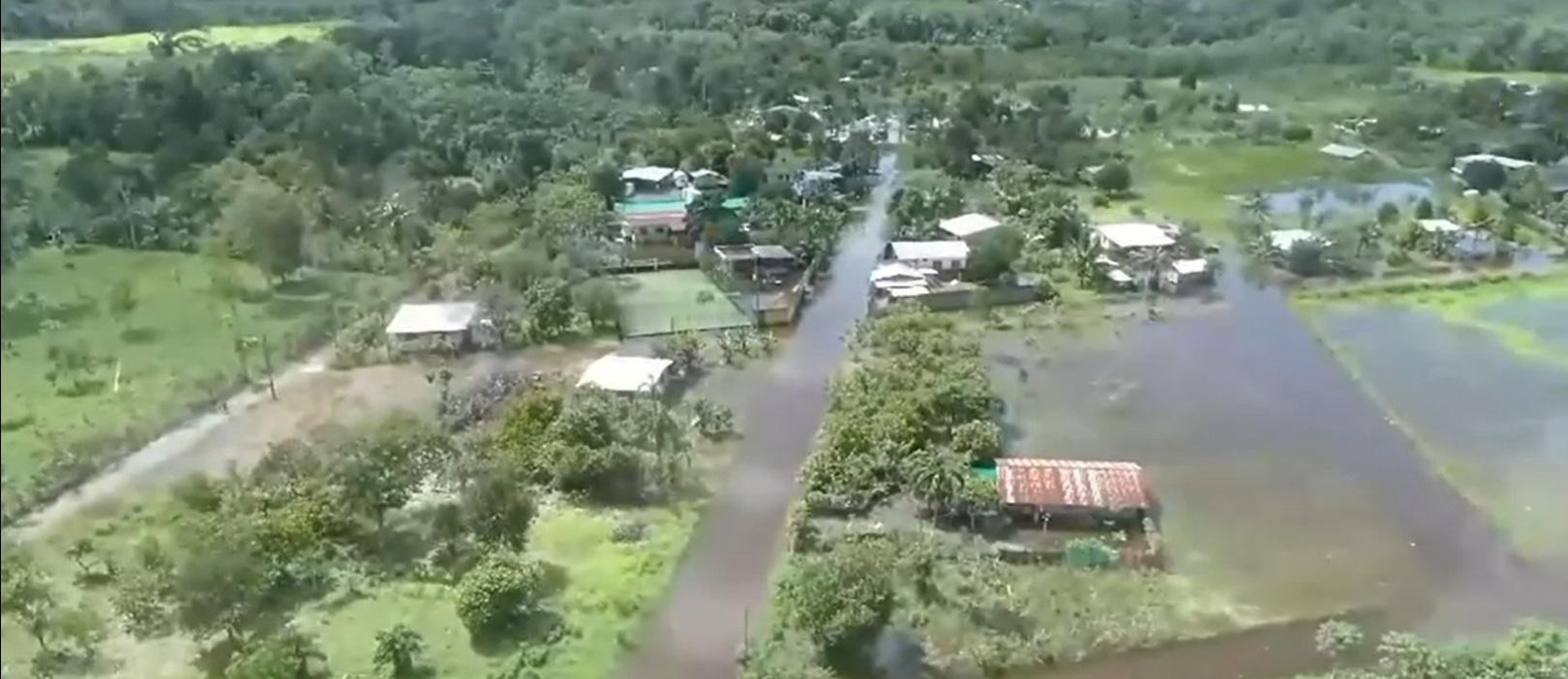 Las fuertes lluvias inundaron viviendas y afectaron dos comunidades en ...