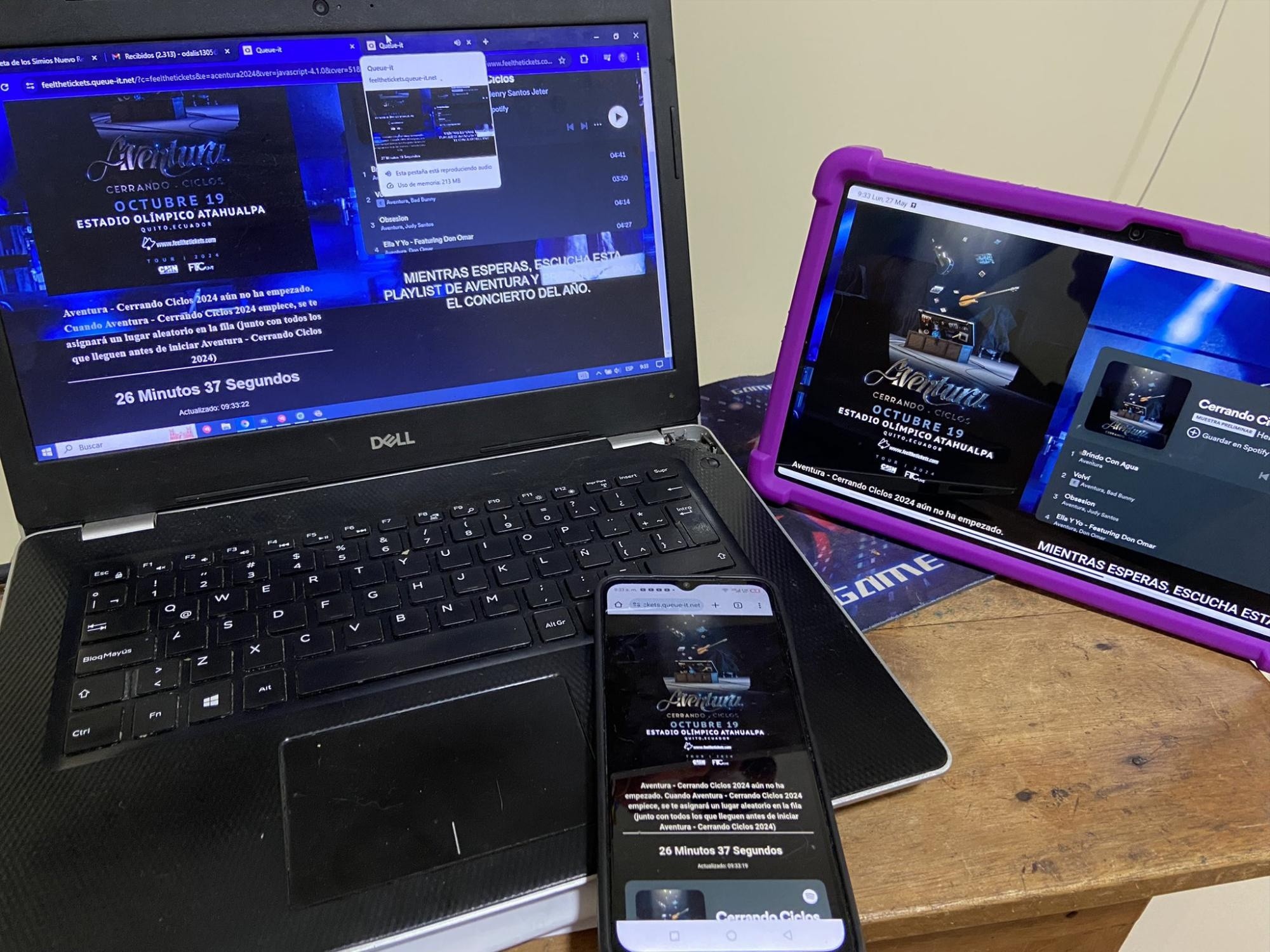 Gran expectativa por el concierto de Aventura en Ecuador: largas filas ...