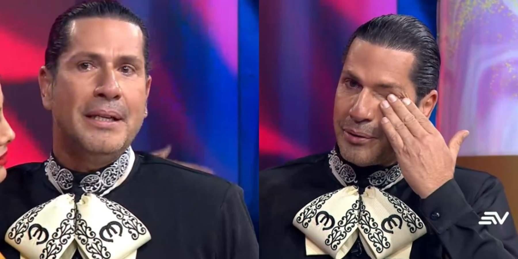 Gregorio Pernía, el Titi, se quebró en llanto en vivo durante Los ...