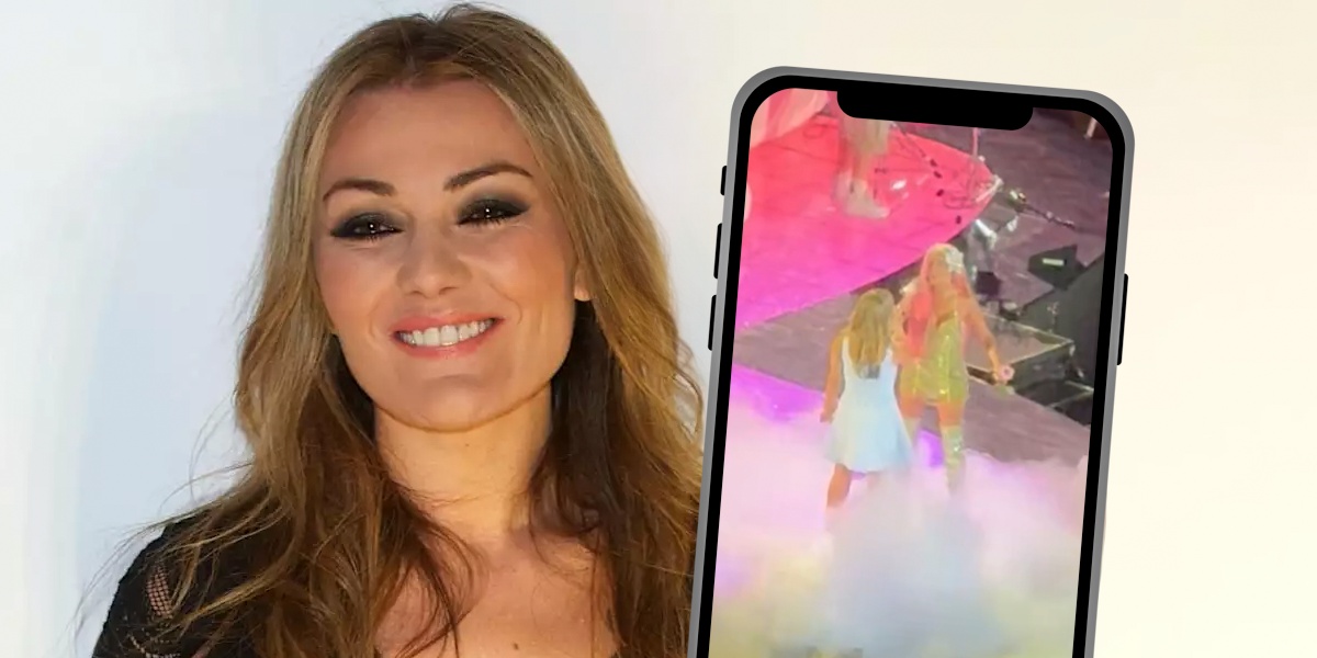 Amaia Montero reaparece en el concierto de Karol G en Madrid, tras ...