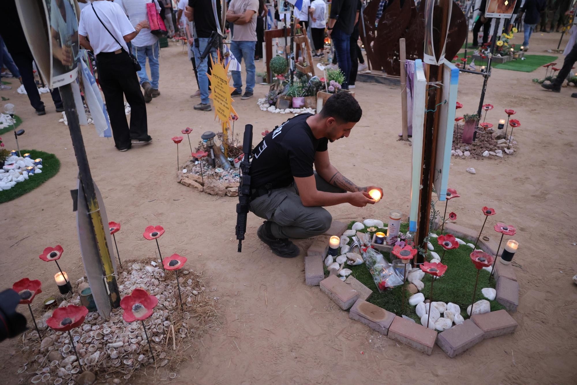 Israel conmemora un año de los ataques de Hamás y rinde homenaje a las ...