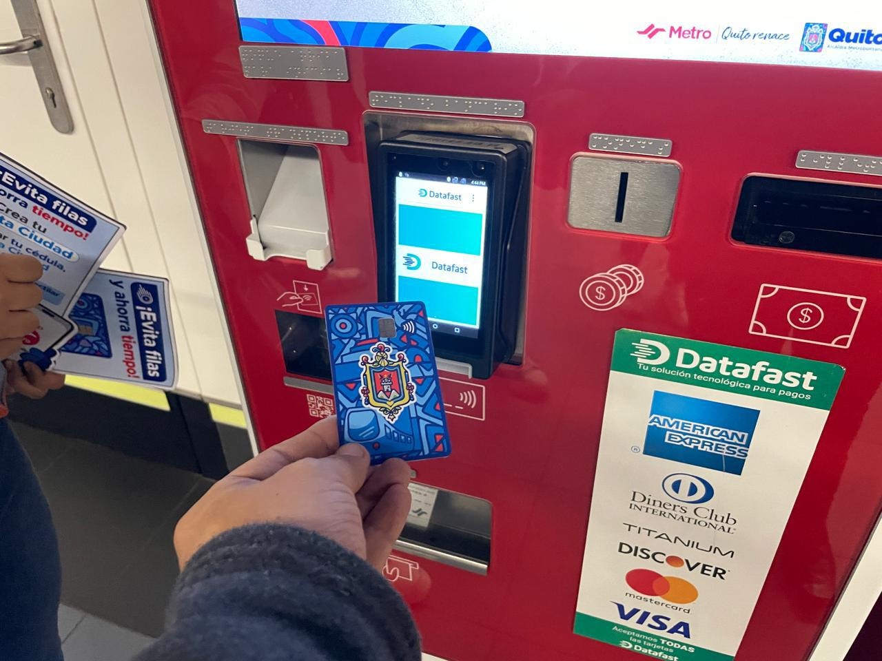 El Metro de Quito cuenta con nuevas opciones para acceder al servicio ...