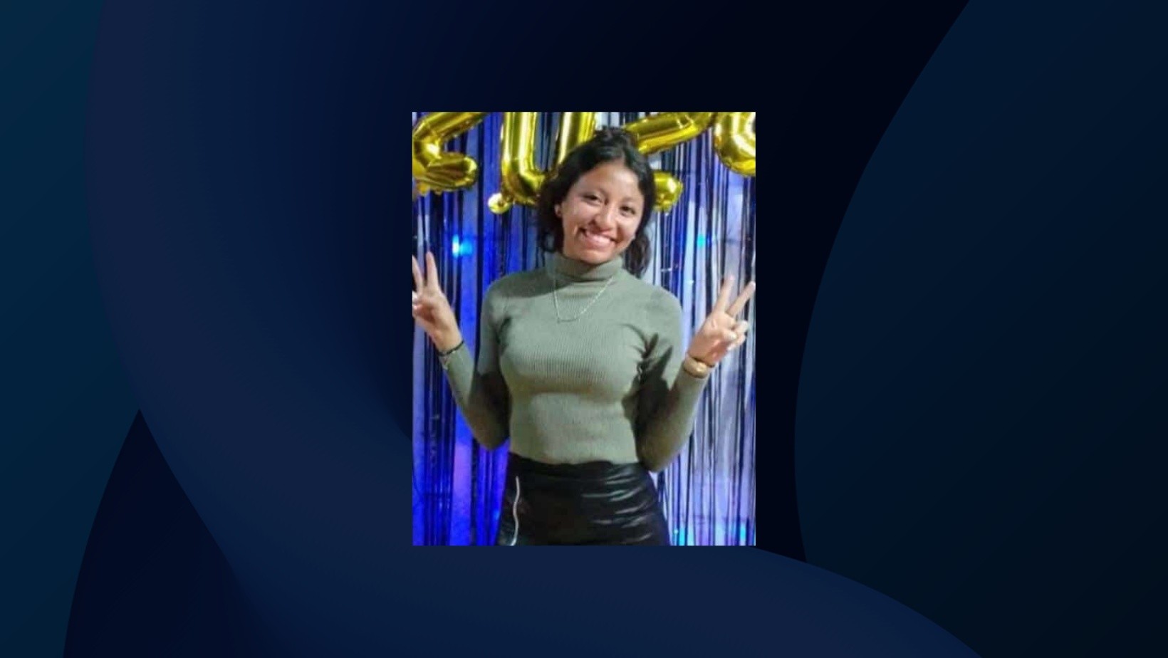 Camila Alcívar, estudiante de Agronomía de la U. Central, se encuentra ...