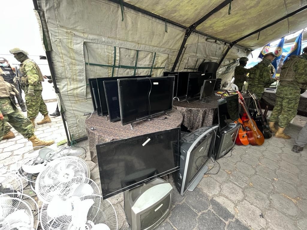 Los militares decomisaron decenas de electrodomésticos en las cárceles ...
